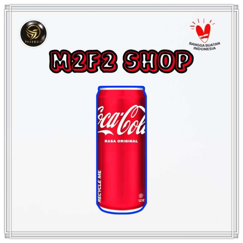 Promo Coca Cola Minuman Bersoda Kaleng | Can - 250 ml (Kemasan satuan ...