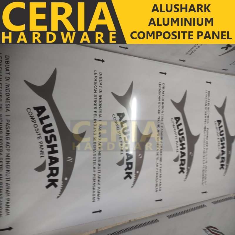 Jual Alushark Acp 3mm Aluminium Composite Panel 1 Sisi Warna Brunette ...