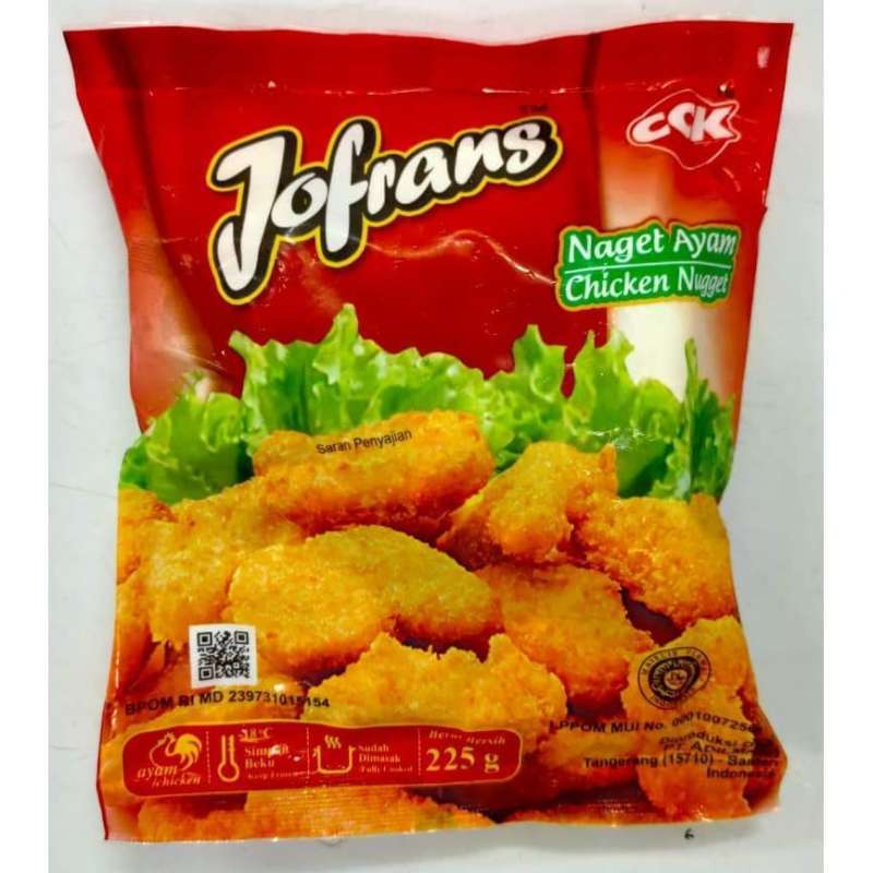 Jual Jofrans Nugget 500gr Di Seller Bentang Frozen - Bentang Frozen ...