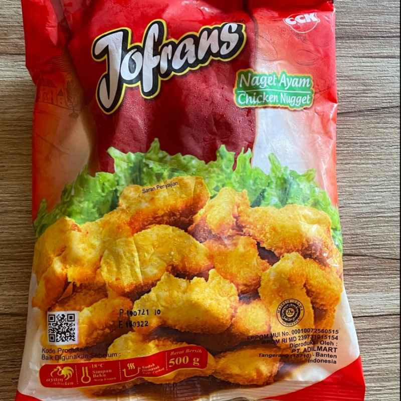 Jual Jofrans Nugget 500gr Di Seller Bentang Frozen - Bentang Frozen ...