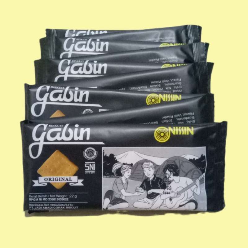 Jual Nissin Gabin Original 22gr [10 Pcs/pack] Halal Di Seller Adhins ...