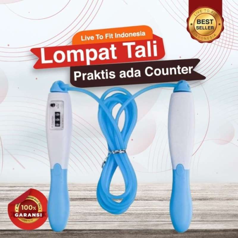 Jual Gratis Ongkir Tali Skipping Lompat Tali Ada Hitungan Jump Rope ...