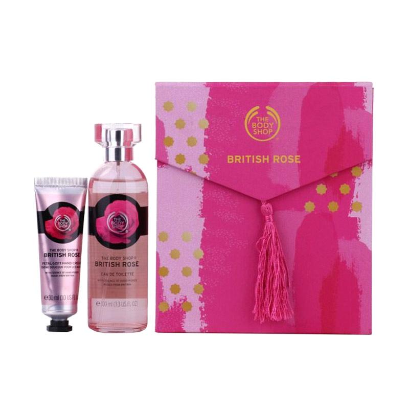 Body Shop Gift Small British Rose Harga