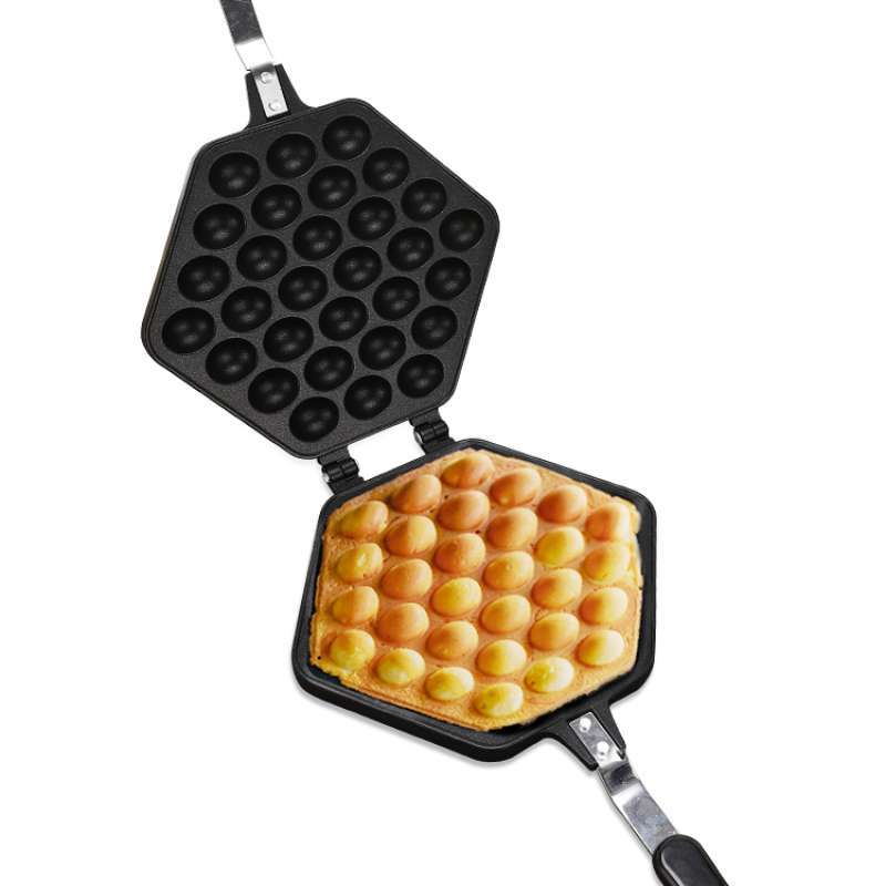 Jual UGO Alat Panggang Roti EGG Bubble PAN - Waffle Maker anti lengket ...