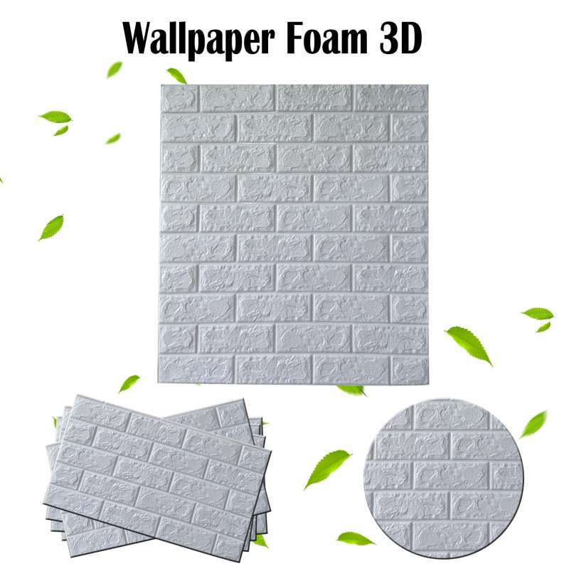 Promo Wallpaper Dinding 3d Foam Batu Bata Stiker Dinding Ukuran 70 X ...