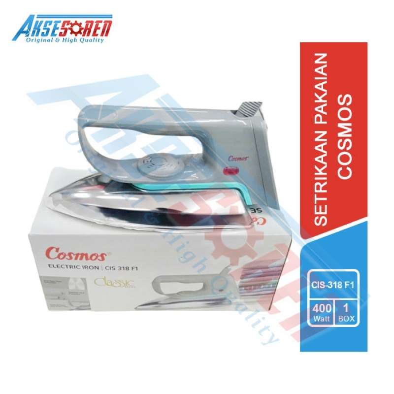 Jual Setrika Pakaian Cosmos [400 Watt] / Setrika Stainless Stel ...