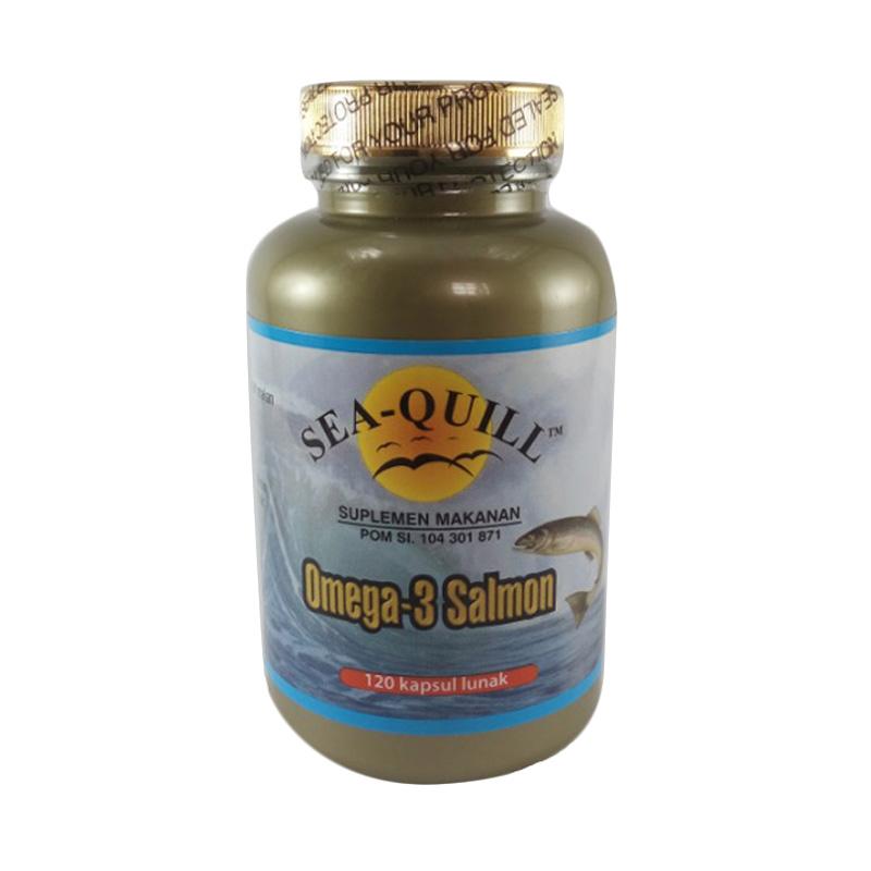 Jual Sea Quill Omega 3 Salmon Multivitamin [120 Softgels] di Seller ...
