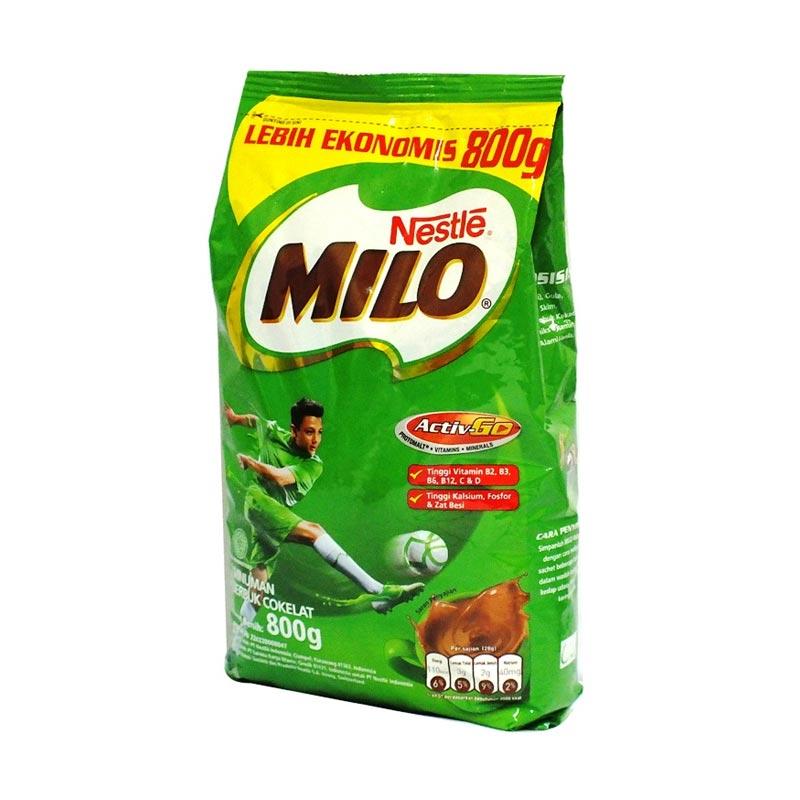 Jual Milo Choco Drink Actigen-E Minuman Bubuk Cokelat [800 g/ Kemasan ...