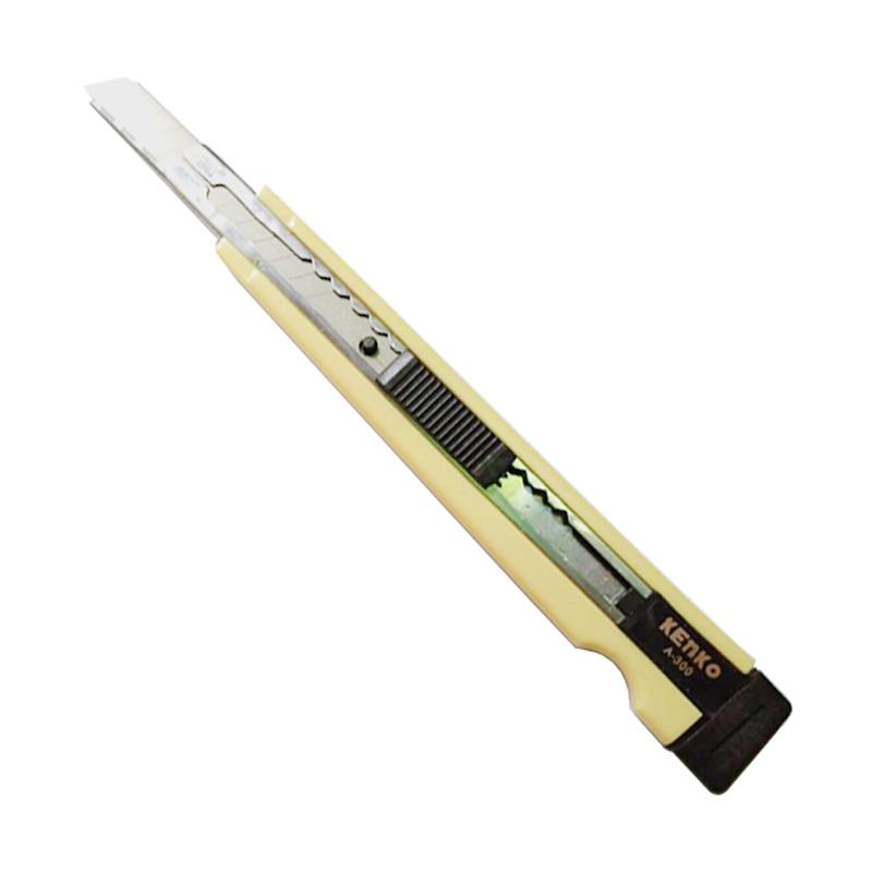 Jual Pisau Cutter Kenko [A-300] / Alat Potong Memotong Kertas Kain ...