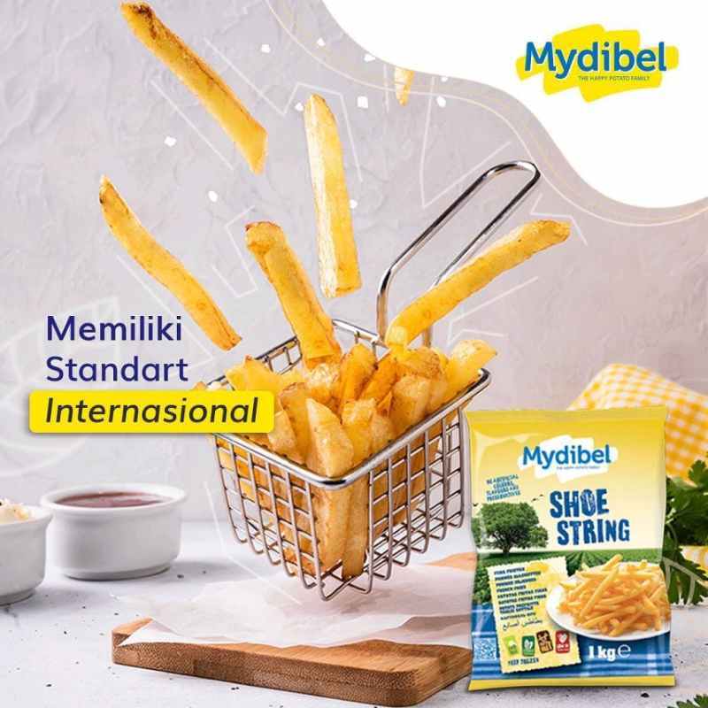 Jual French Fries, Kentang Beku Mydibel Shoestring 1kg Di Seller Frozen ...
