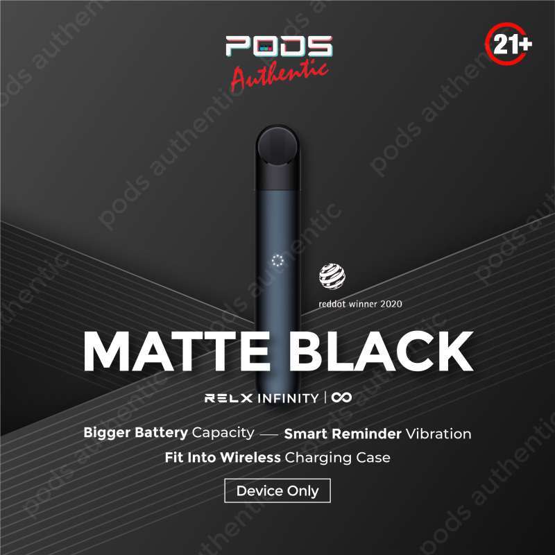 Jual Relx Infinity Device Black Di Seller Relx Authentic Bali ...
