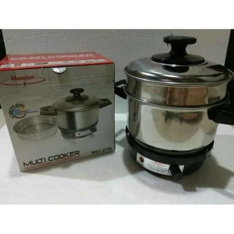 Jual Multi Cooker Maspion Mec-2750 / Panci Listrik Besar 400 W Di ...