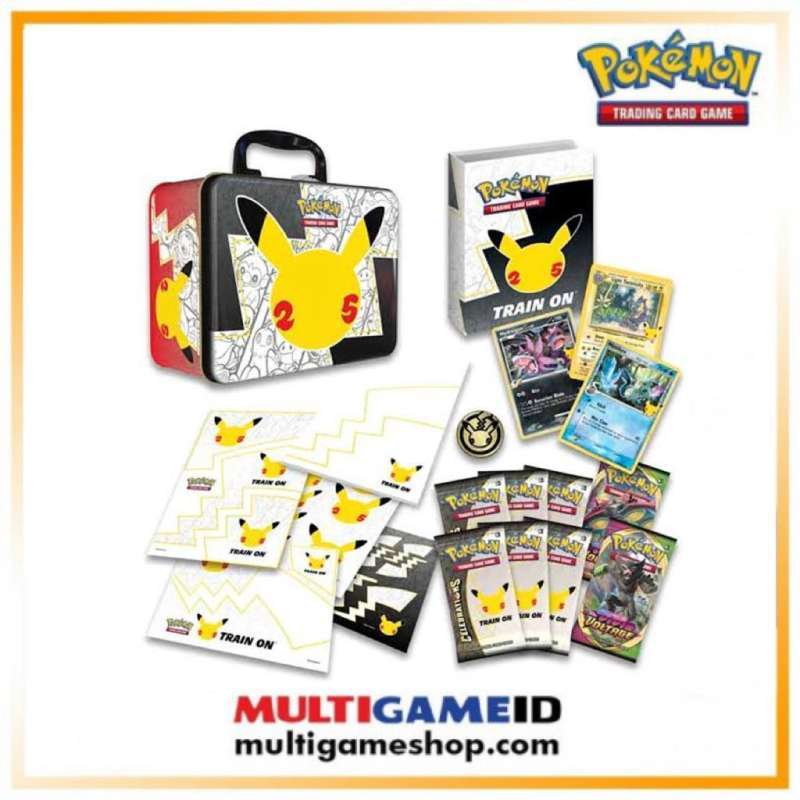 Jual Pokemon TCG 25th Anniversary Collector Chest Pikachu TIN di Seller ...