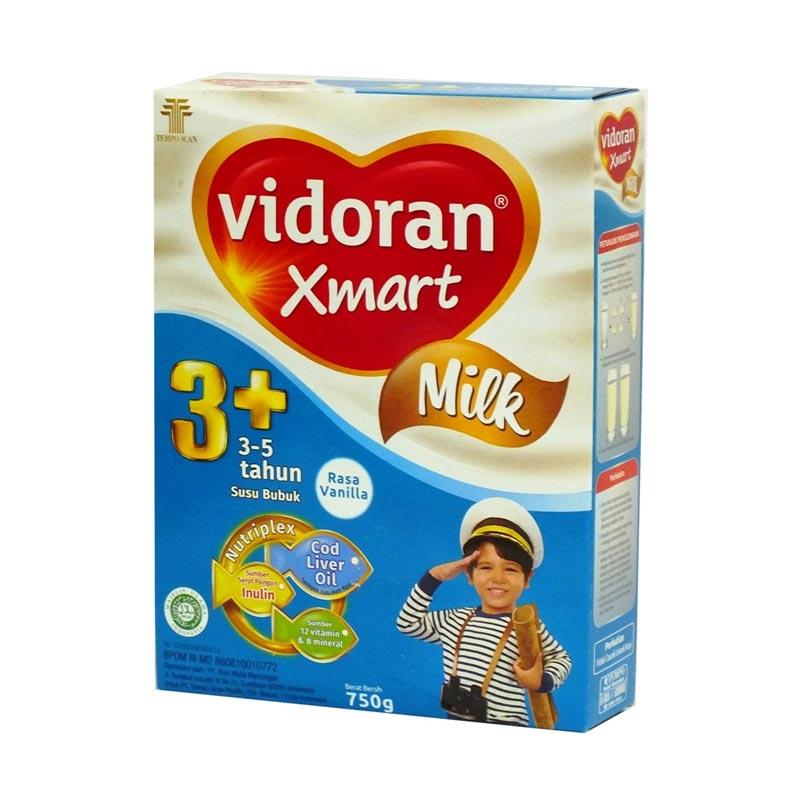 Jual Vidoran Xmart 3+ Vanila Susu Formula [725g/ Kemasan Kotak] di ...
