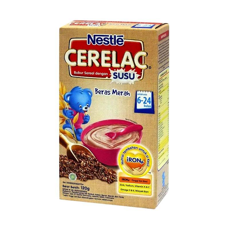Jual Cerelac Beras Merah Susu Bubur Bayi [120 g/ Kemasan Box] di Seller ...