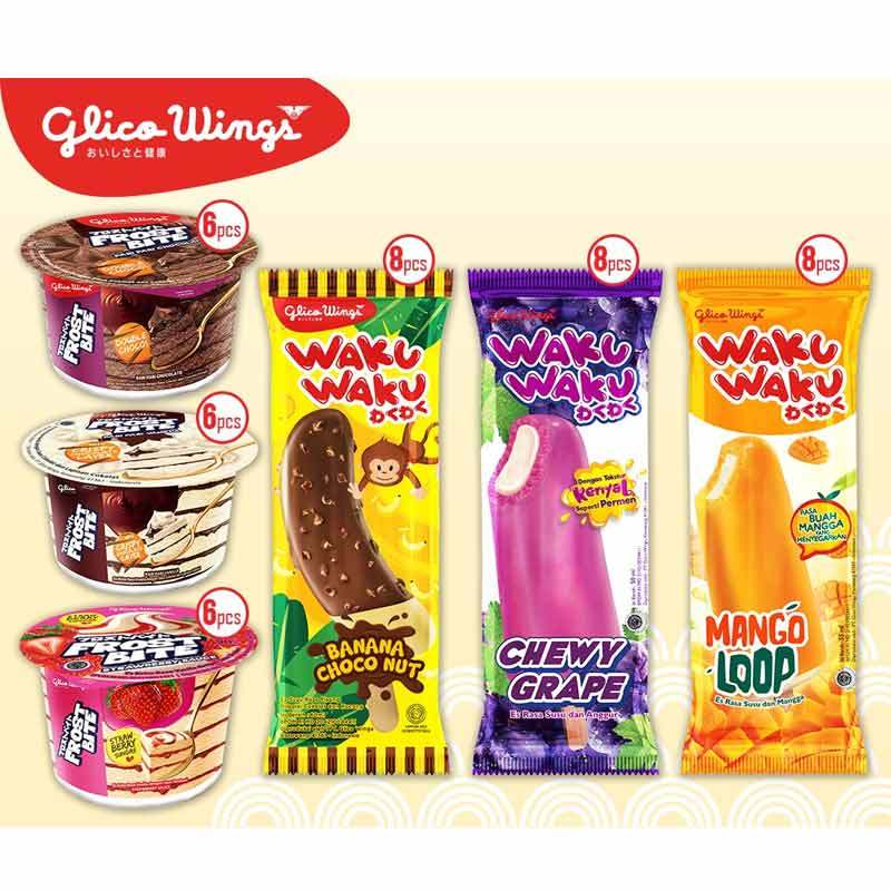 Cara daftar es krim glico wings