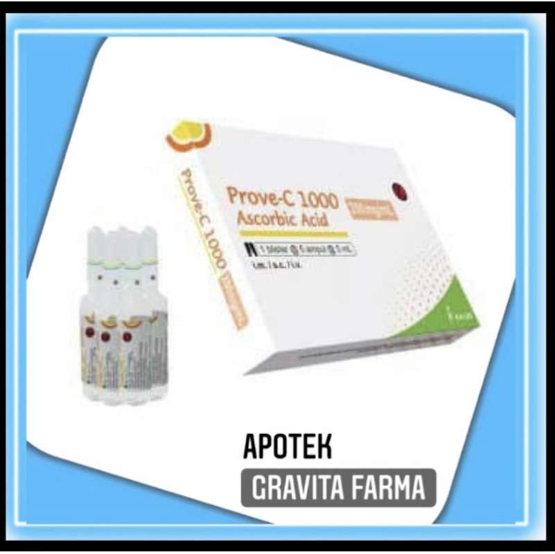 Jual Prove-C 1000 injeksi ampul di Seller Apotek Gravita Farma ...