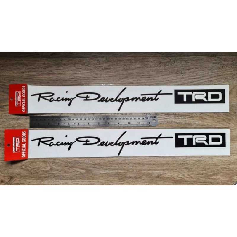 Jual TRD Decal / Stiker Original Made in Japan - 498x65mm di Seller ...