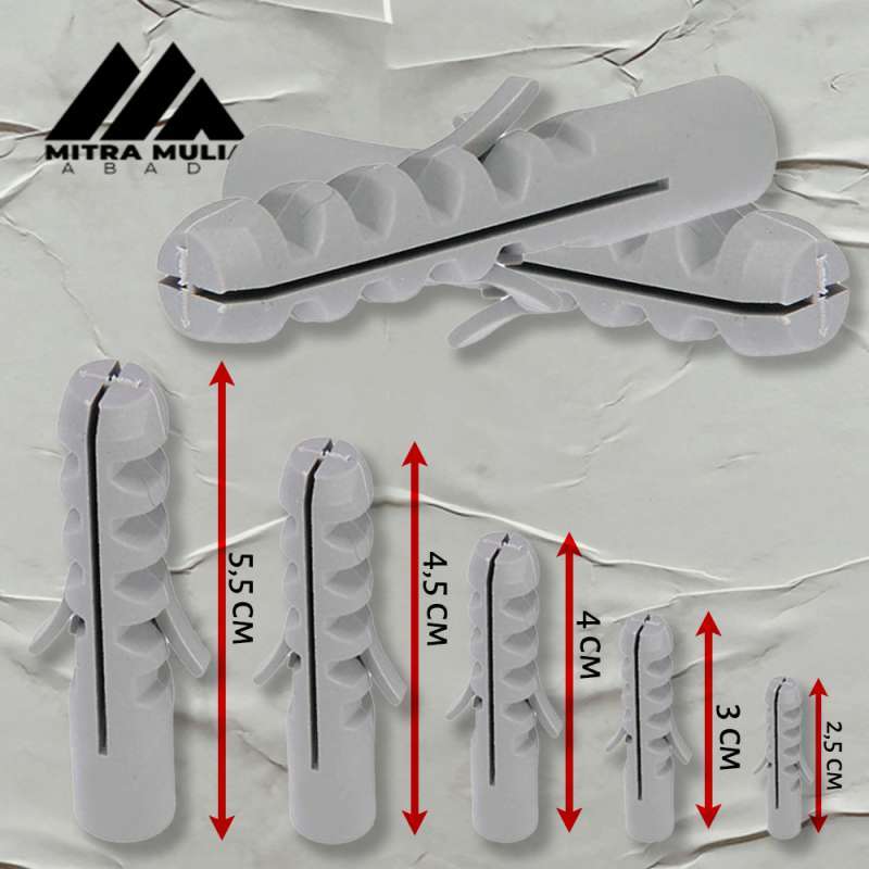 Jual Skrup Fischer Fisher Tembok | Fischer Tembok Ukuran S12, S10, S8, S6, S5 | Skrup Fisher ...