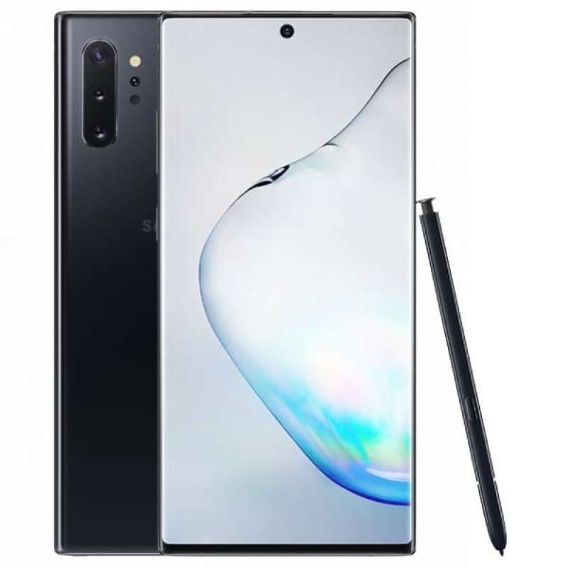 Jual Samsung Galaxy note 10 plus 256gb SNAPDRAGON - Aura Black di ...