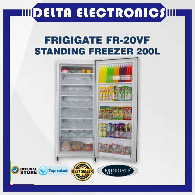 Jual Frigigate Fr-20vf Lemari Pembeku - Standing Freezer [200 Liter] Di ...