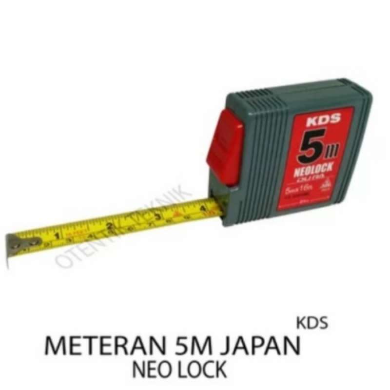 Promo KDS METERAN 5 METER NEOLOCK ORIGINAL JEPANG - MEASURING TAPE ...
