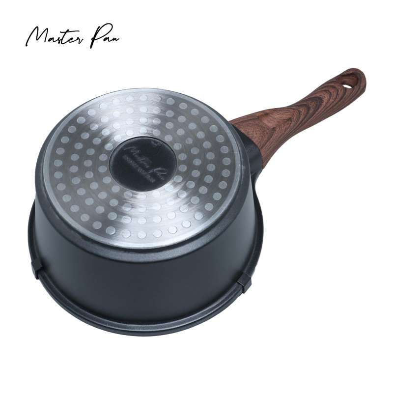 Promo Master Pan Panci Saus Granit Anti Lengket Dengan Tutup 16x8 Cm ...