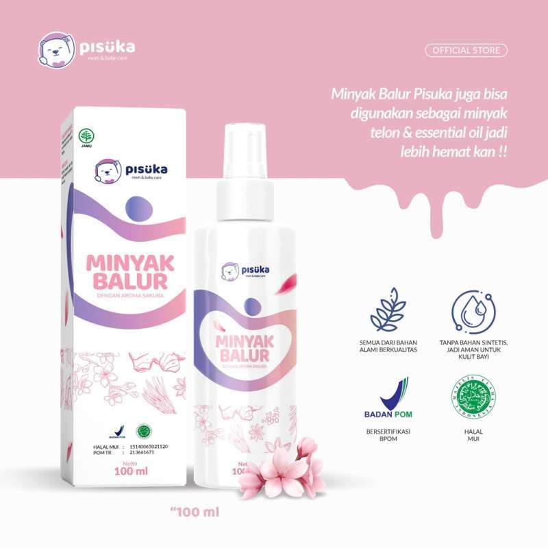 Promo Pisuka Minyak Balur Sakura 100 ml di Seller Pisuka Official Store ...