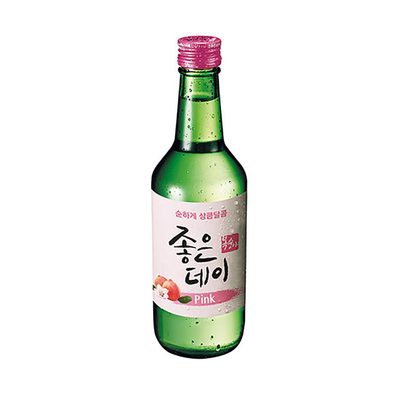 Jual Good Day Peach Pink Soju Korea Minuman Alkohol [360 Ml] Di Seller ...