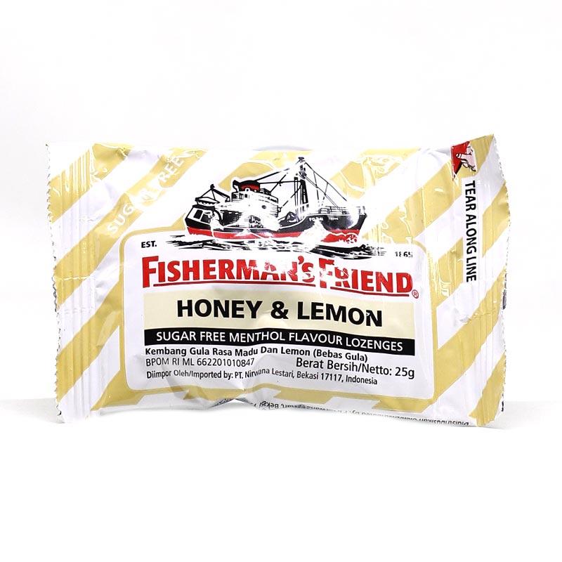 Jual FISHERMAN'S Friend Honey&Lemon Permen [25 g] di Seller aPAaZAaDA ...