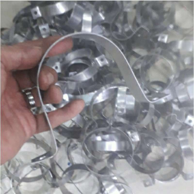 Jual Klem Omega Pipa 8 Inch Plat Stainles Anti Karat Di Seller Eton ...
