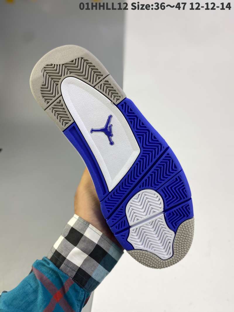 Jual Nike Air Jordan 4 Retro Racing Blue Nike Air Jordan 4th Generation ...