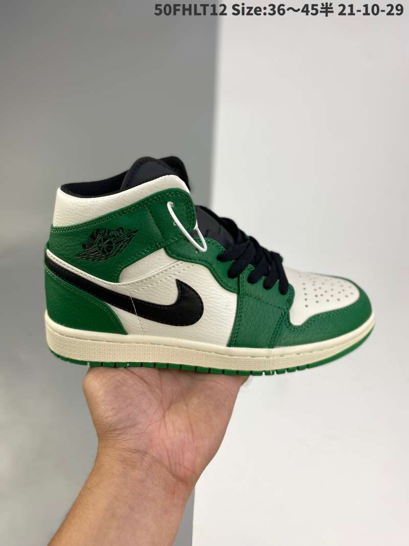 Jual The Nike Air Jordan 1 Mid Shaved Blackboard Aj1 Jordan 1st ...