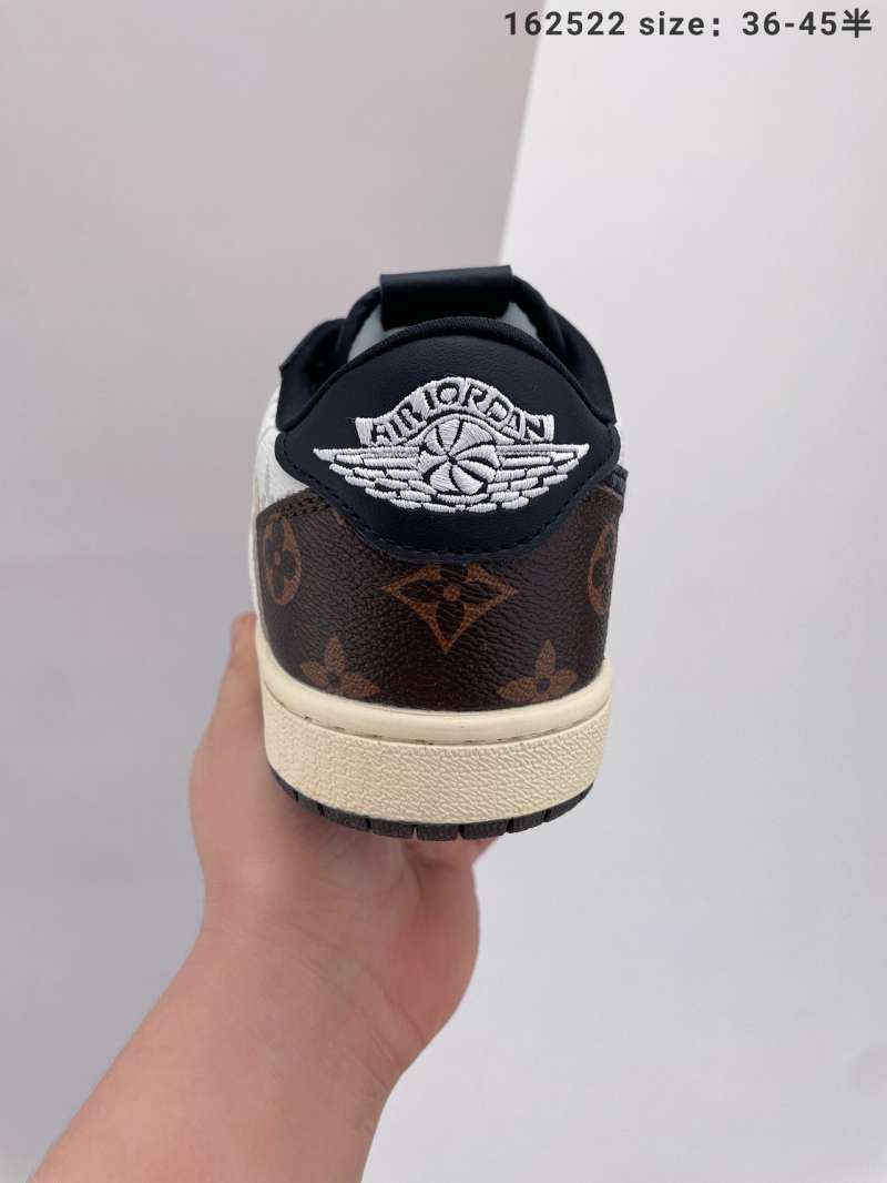Jual Travis Scott X Fragment X Nike Air Jordan 1 Low Lv Low Top White ...