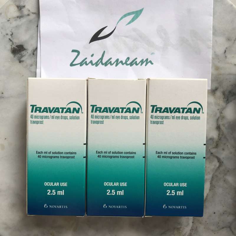 Promo TRAVATAN Eye Drops, MFG BELGIUM 2.5ml Diskon 51% di Seller ...