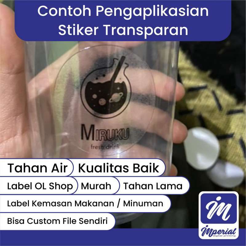 Jual Cetak Sticker Transparan Plus Kiss Cut Bentuk Bulat A3 Stiker ... Jual Cetak Sticker Transparan Plus Kiss Cut Bentuk Bulat A3 Stiker ...