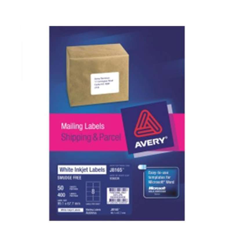 Jual Avery Inkjet Label - 8/sheet di Seller LatestBuy - Australia | Blibli