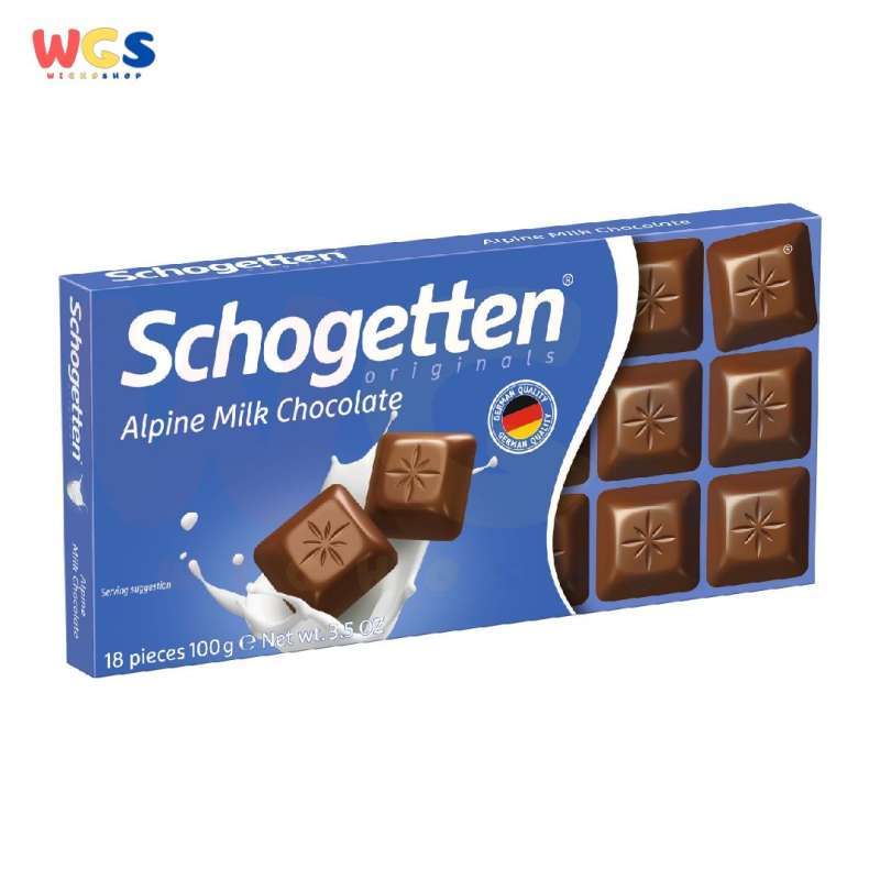 Jual Schogetten Original Chocolate Alpine Milk Chocolate 100g di Seller ...