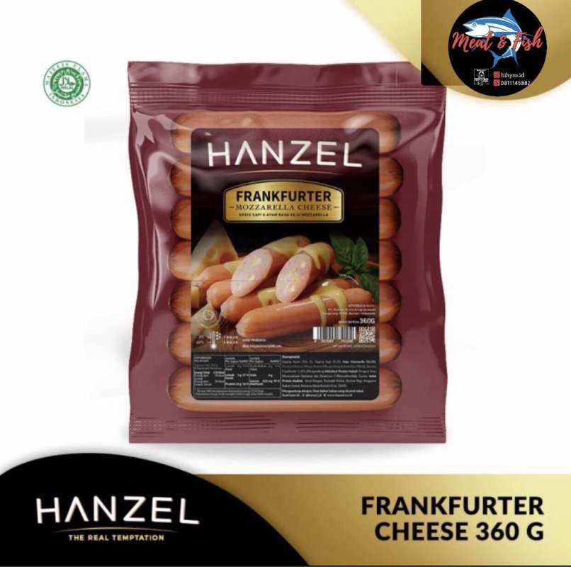 Promo HANZEL FRANKFURTER CHEESE / SOSIS HANZEL RASA KEJU / SOSIS CHEESE ...