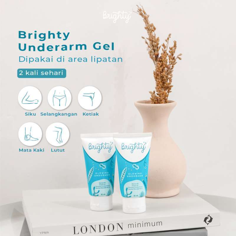 Promo [glowing Package] Brighty Glowing Underarm 3 Pcs Diskon 30% Di Seller Brighty Indonesia ...