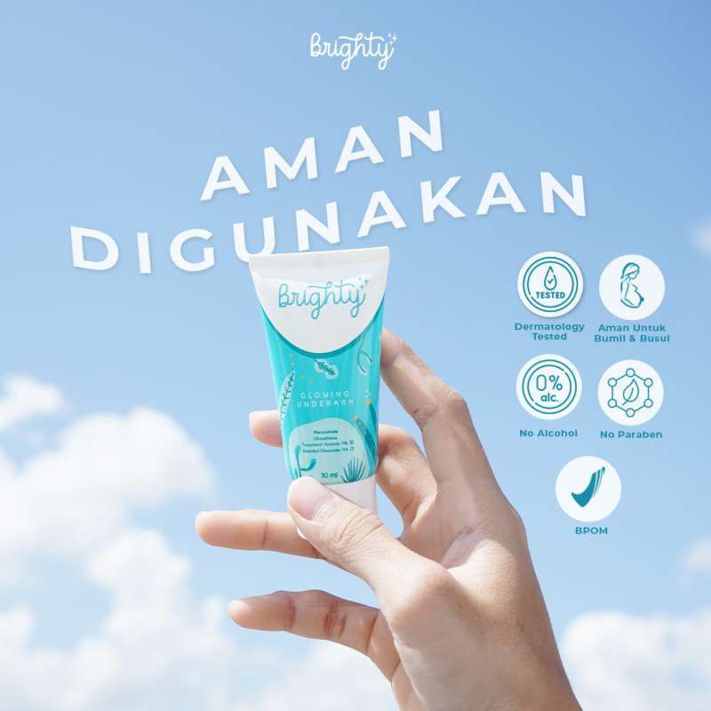 Promo [glowing Package] Brighty Glowing Underarm 3 Pcs Diskon 30% Di Seller Brighty Indonesia ...
