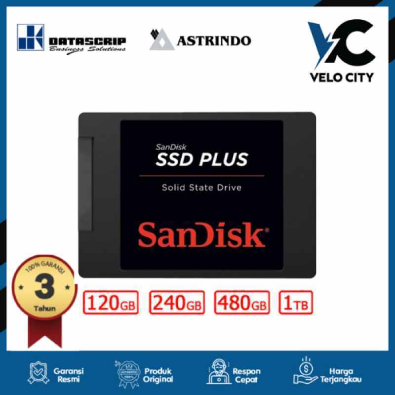 Jual Unik Sandisk SSD Plus 1Tb Sata 3 SSD Sandisk Plus 1Tb GARANSI RESM Murah di Seller remic ...