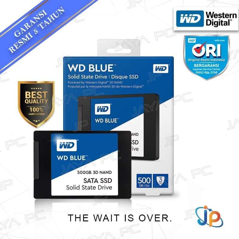 Promo Wd Blue Ssd 3d Nand 500gb Sata 3 - Wdc Blue 3d 500 Gb 2.5 Diskon ...