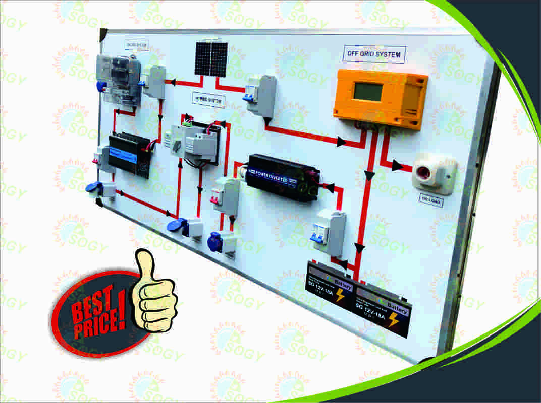 Jual Panel Surya - Trainer Plts 3 System, Off Grid, On Grid Dan Hybrid ...