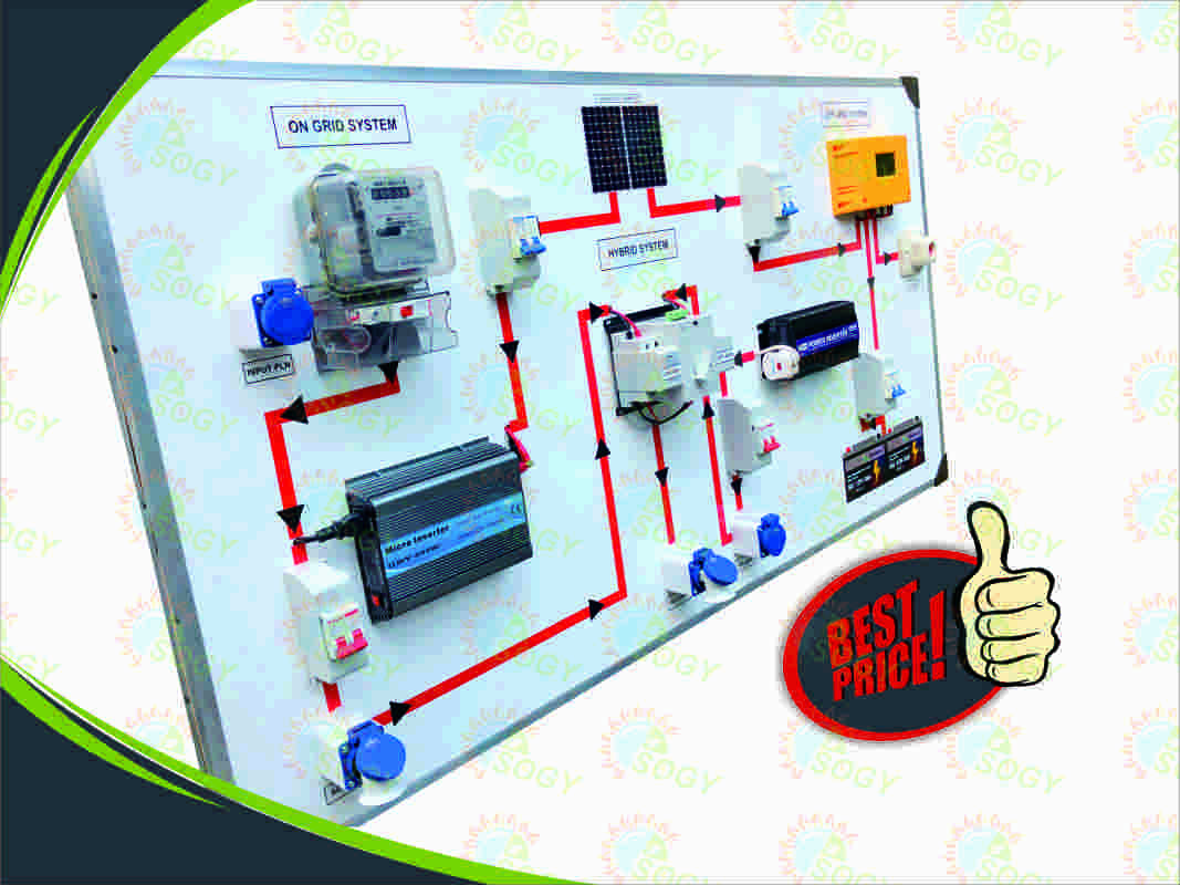 Jual Panel Surya - Trainer Plts 3 System, Off Grid, On Grid Dan Hybrid ...