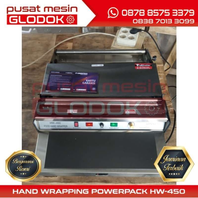 Jual SPECIAL MESIN PLASTIK WRAPPING - HAND WRAPPING HW-450 POWERPACK di ...
