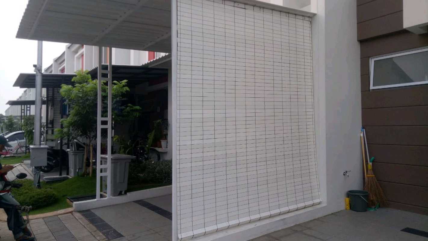 Promo krey PVC gulung outdoor import - 1x2 Putih Diskon 15% di Seller ...