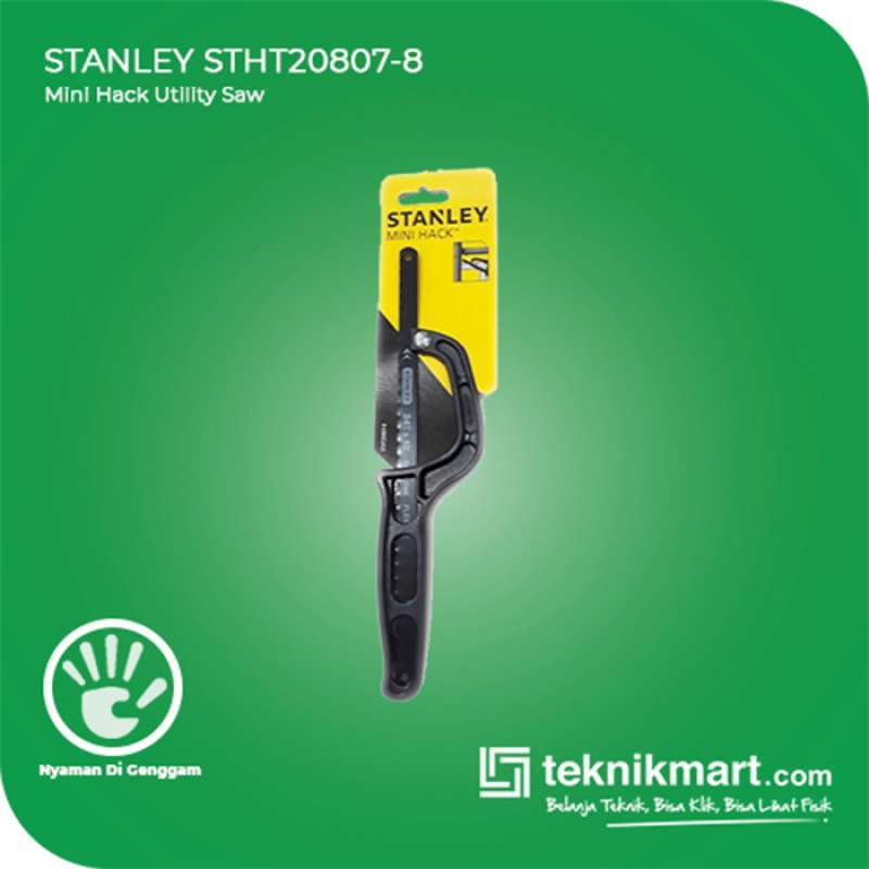 Jual Stanley Mini Hack Utility Saw / Gergaji Besi 10 STHT20807-8 di Seller Teknikmart.com ...