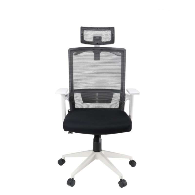 Jual Rexus NC1 Ergonomic - Office Chair - White & Black / Kursi gaming ...