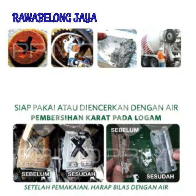 Promo PRIMO RUST BUSTER PEMBERSIH KARAT/SEMEN 500ML Diskon 9% di Seller ...